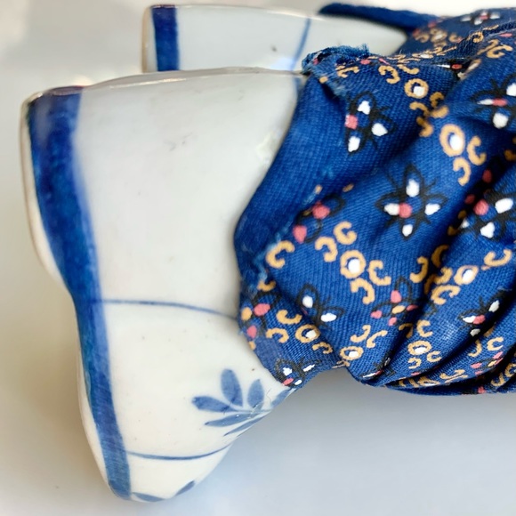 Vintage | Toys | Rare Vintage Chinese Delft Blue Porcelain Boy Kewpie ...